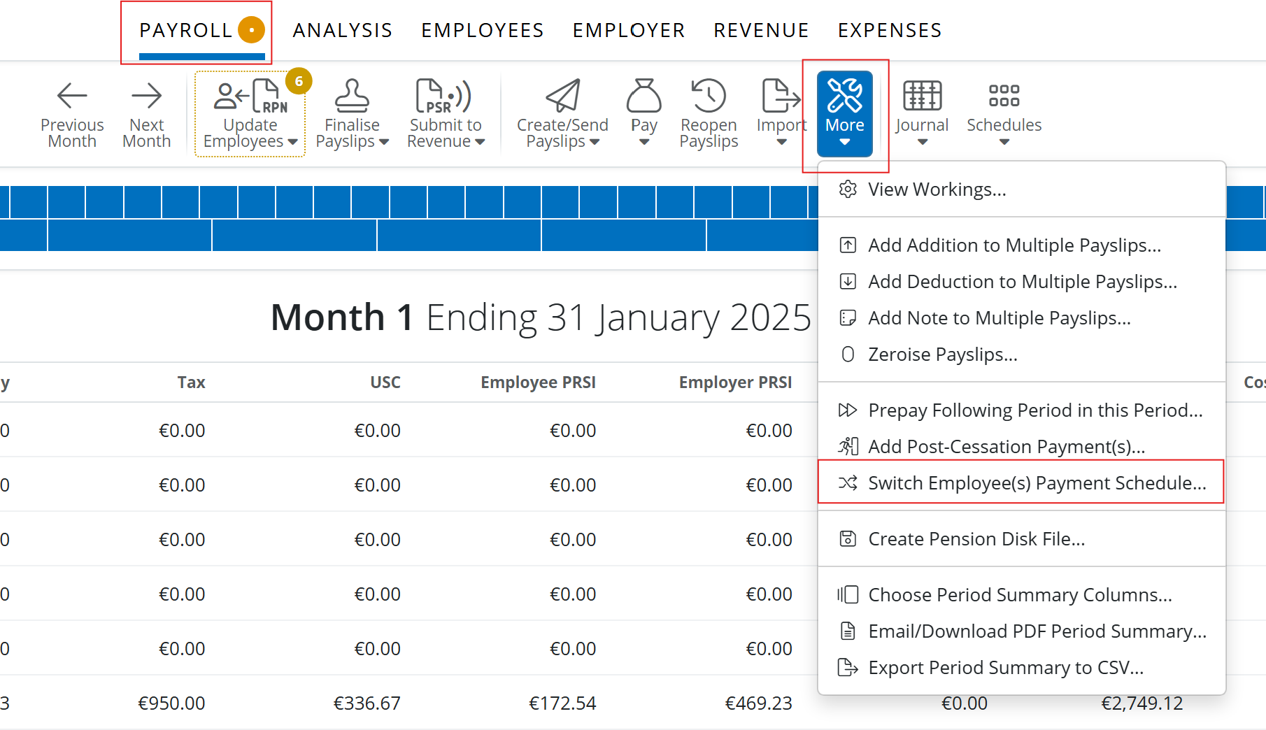 Switching Employee's Pay Frequency from Weekly to Monthly – BrightPay