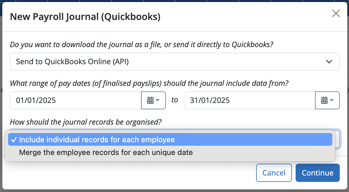 QuickBooks Online - using API – BrightPay
