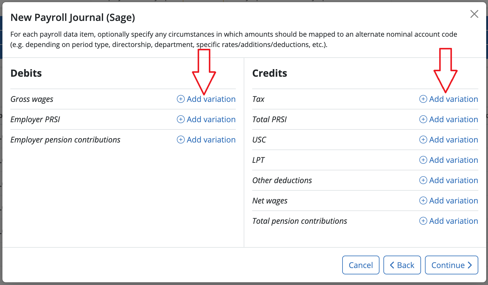 Sage Accounts - CSV upload – BrightPay