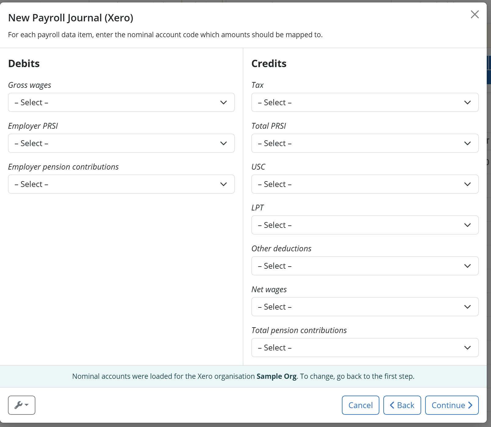 Xero - API – BrightPay